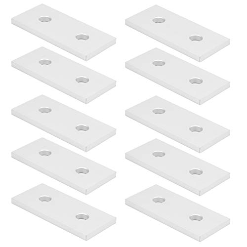 Ladieshow 10Pcs Flat Connecting Joining Plate, Flat Metal Brackets 3030 ...