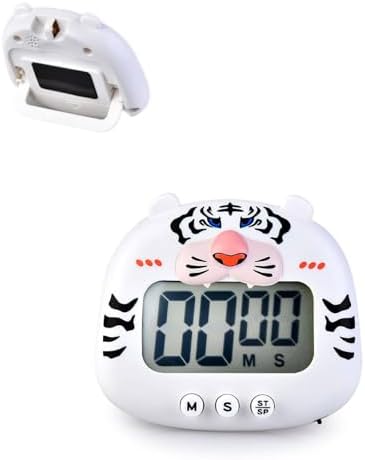 Amazon.com: 4 Pieces Cute Cartoon Animal Digital Timers Small Digital ...