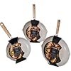 Amazon.com: Masterclass Premium Cookware Skillet Set - 8", 9.5", & 11 ...