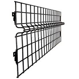 Wireway Husky X0105 Steel Wire Partition Panel, 12" Width x 60" Height ...