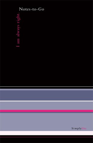 I Am Always Right: Notes-to-Go: Peevey, Maria: Amazon.com: Books