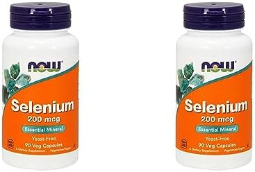 Amazon.com: NOW Supplements, Selenium (L-Selenomethionine) 200 mcg ...