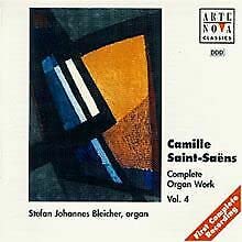 Amazon.com: Saint-Saens: Complete Organ Work, Vol. 4: CDs & Vinyl