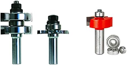 Freud 99-036 Adjustable Tongue & Groove Bit Set and Freud 32-522 5/16 ...