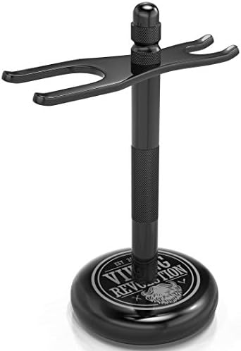 Amazon.com : Mission Style Wood Shave Stand for Razor and Brush ...