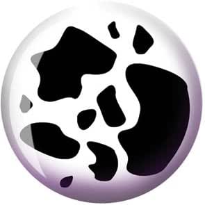 Amazon.com : Brunswick Cow Print Viz-a-Ball - One Color 8 LB : High ...