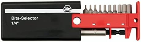 Wiha 28103 Magnetic 1/4 Bit Holder, Stubby, 57mm & 79242 11 Piece Torx ...