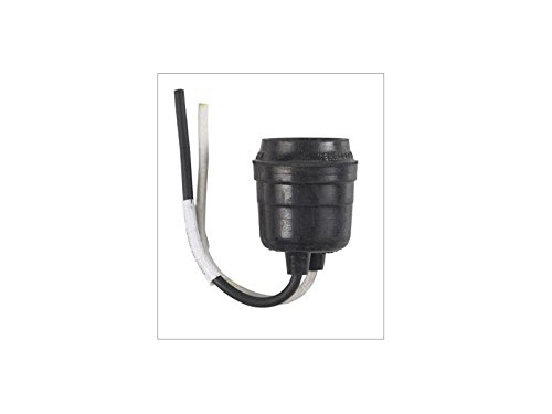 Cooper Wiring 124-BOX Weatherproof Rubber Pigtail Lampholder: Light ...
