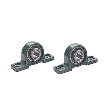 UCP206 Flanged Pillow Block Bearing, 30mm Bore Diameter,Bearing Steel Cast Iron Set Screw Lock ...
