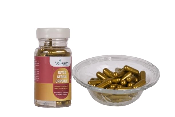Buy Glyco Genius Capsule | Ayurvedic Supplement for Diabetes Management ...