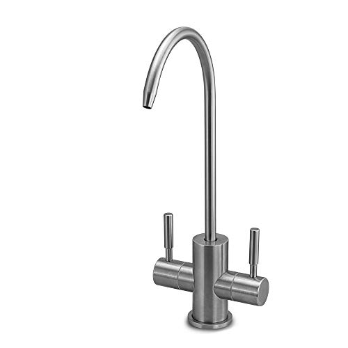 Twister 2-Way Osmosis Tap Solid Stainless Steel Two-Way Kitchen Tap for ...