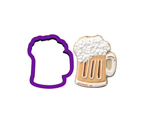 Amazon.com: Beer Mug Cookie Cutter - Drink Cookie Cutters - Mug Cookie ...