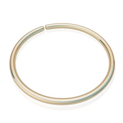 Amazon.com: Simple Septum Ring 20 Gauge - Plain Septum Piercing Hoop ...