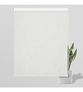 Amazon.com: Boolegon Light Filtering Roller Shades for Windows Linen ...