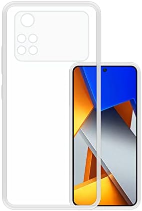 VIDO Transparent Back Case Cover for Poco X5 Pro 5G (Soft & Flexible ...
