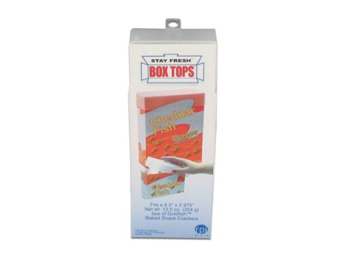 Amazon.com: 48 Packs of stay fresh cracker box top fits 6.5x2.375