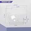 Clear Plexiglass 4812-01 Screen Door Bubble Style Slider Complete ...
