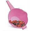 Amazon.com: Tupperware 2 Quart Colander Strainer with Handle, Pink ...