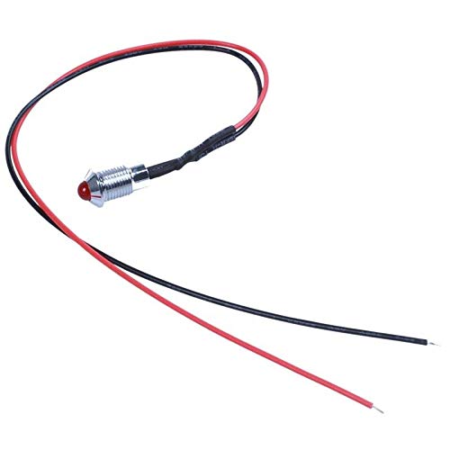 BIG BOOM® 8mm 24V Car LED Dash Panel Pilot Warning Light Indicator Lamp ...