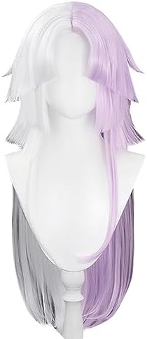 Amazon.com: TO KU TOO YUO Game Cosplay Wig KAngel Ombre Colorful Double ...