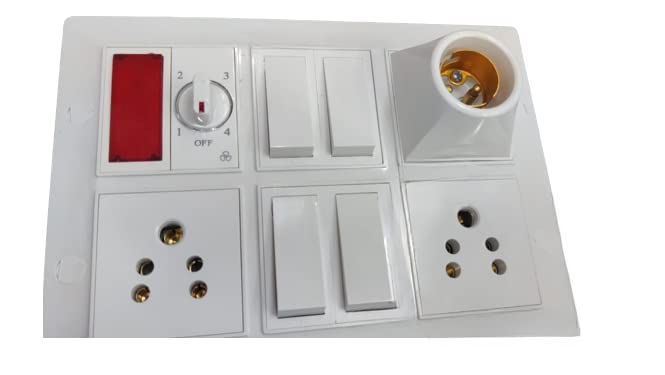 Buy M/S Maharaja ELECTRICALS - Extension Board 2 Socket MCB and ...