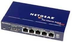 Amazon.com: NETGEAR ProSafe FS105 5-port 10/100Base-TX Desktop Slimline ...