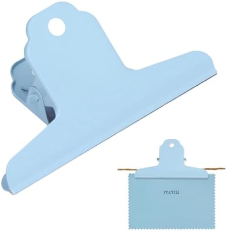 Amazon.com : Bull Paper Clips, 4in Metal Bull Clips Large Binder File ...