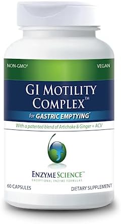 Amazon.com: Enzyme Science GI Motility Complex, 60 Capsules – All ...