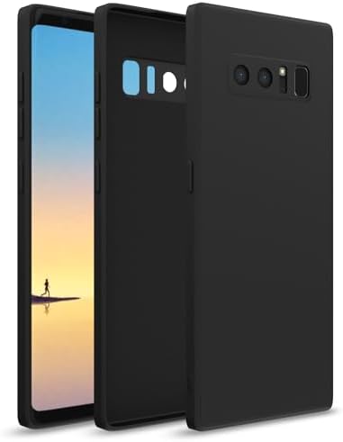 Pikkme Samsung Galaxy Note 8 Back Cover Soft Matte Liquid Silicone TPU ...