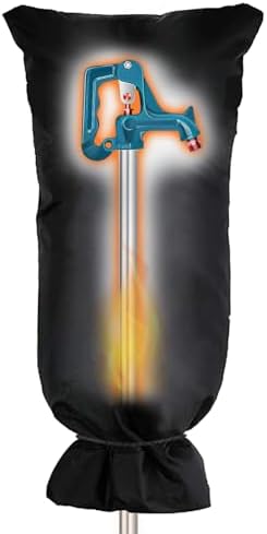 Amazon.com : XXL Outdoor Faucet Covers for Winter, 3M Thinsulate Sprinkler Freeze Protector, 25 ...