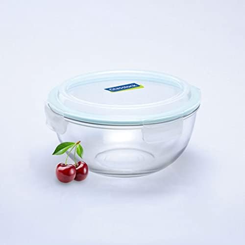 Buy GLASSLOCK Korea Tempered Glass Mixing Bowl Cake, 2000 ml - Big ...