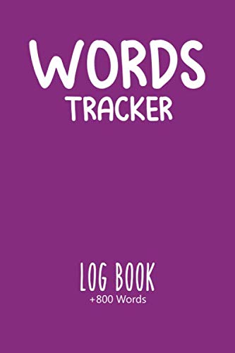 Amazon.com: Words Tracker: Simple Purple Vocabulary Log Book For learn ...