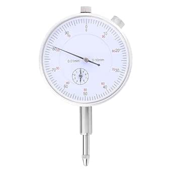Ketsicart® Indicator Micrometer, Dial Indicator, Gauge 0-10mm/0.01mm ...