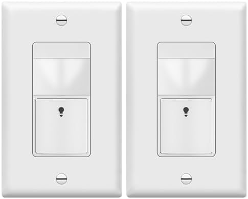 Lithonia Acuity WSX-PDT-SA-WH Sensor Switch Wall Mount Dual Technology ...