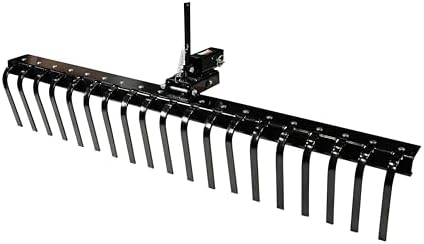 Amazon.com : Tractor Rake Attached by 3 Points for Beautifying ...