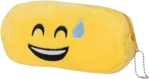 Abhiswa Emoji Pencil Pouch with Smooth Zipper for Organizing School ...