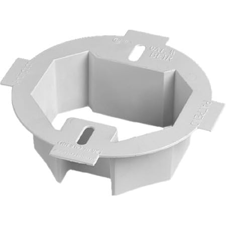 Arlington FA101 1-Gang Adjustable Outlet Mount Box, 25-Pack ...