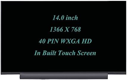 Amazon.com: wzqrps Replacement Laptop IPS HD 40 pin LCD Touch Screen ...