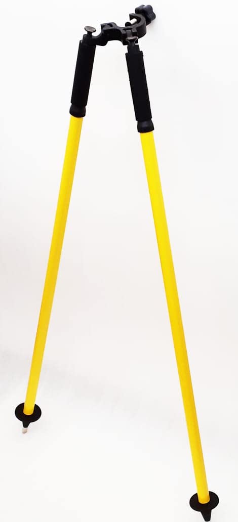 Surveying Bipod Tripod Thumb Release Aluminum Telescopic Stand For ...