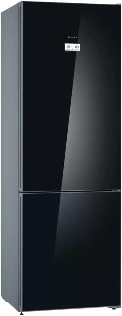 Bosch Nofrost Refrigerator with freezer at bottom, glass door - Serie ...