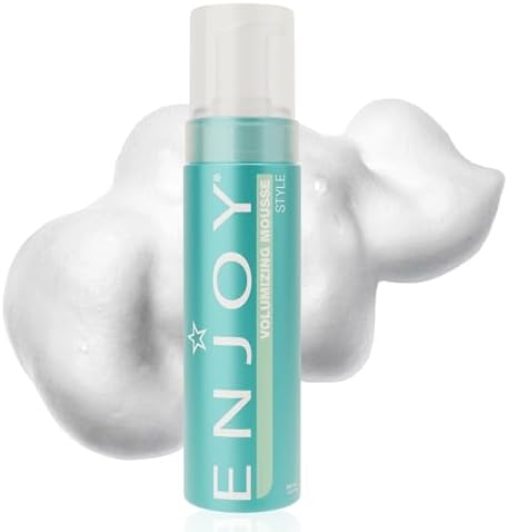 Amazon.com: ENJOY Volumizing Mousse (6.8 OZ) Volume Building Mousse ...