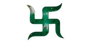 Buy Paridhanlok Resin Diwali Green Color Swastik Sign for Office Home ...