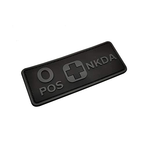 Type O Positive Blood Type Patch OPOS NKDA Tactical Morale Military ...