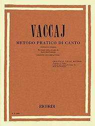 Practical Vocal Method (Vaccai) - High Voice (Soprano/Tenor - Book/CD ...