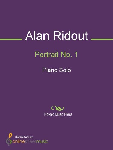 Portrait No. 1 - Piano eBook : Alan Ridout: Amazon.in: Kindle Store