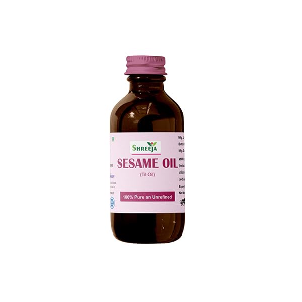 SHREEJA Sesame Oil - Promotes Heart & Skin Health, Supports Digestive ...