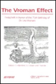 The Vroman Effect: Festschrift in honour of the 75th birthday of Dr ...