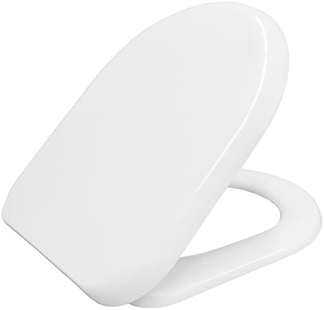 BEMIS Sanremo Toilet Seat Slow Close Take Off Top Fix Thermoplast White ...