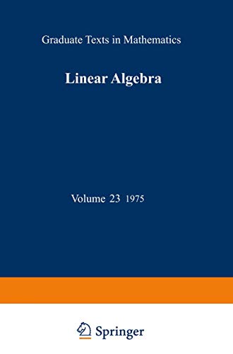 100 Best Linear Algebra Books of All Time - BookAuthority