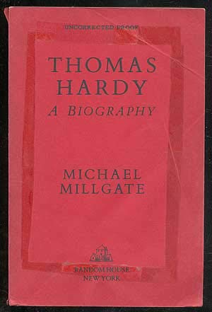 Thomas Hardy: A Biography: MILLGATE, Michael: Amazon.com: Books